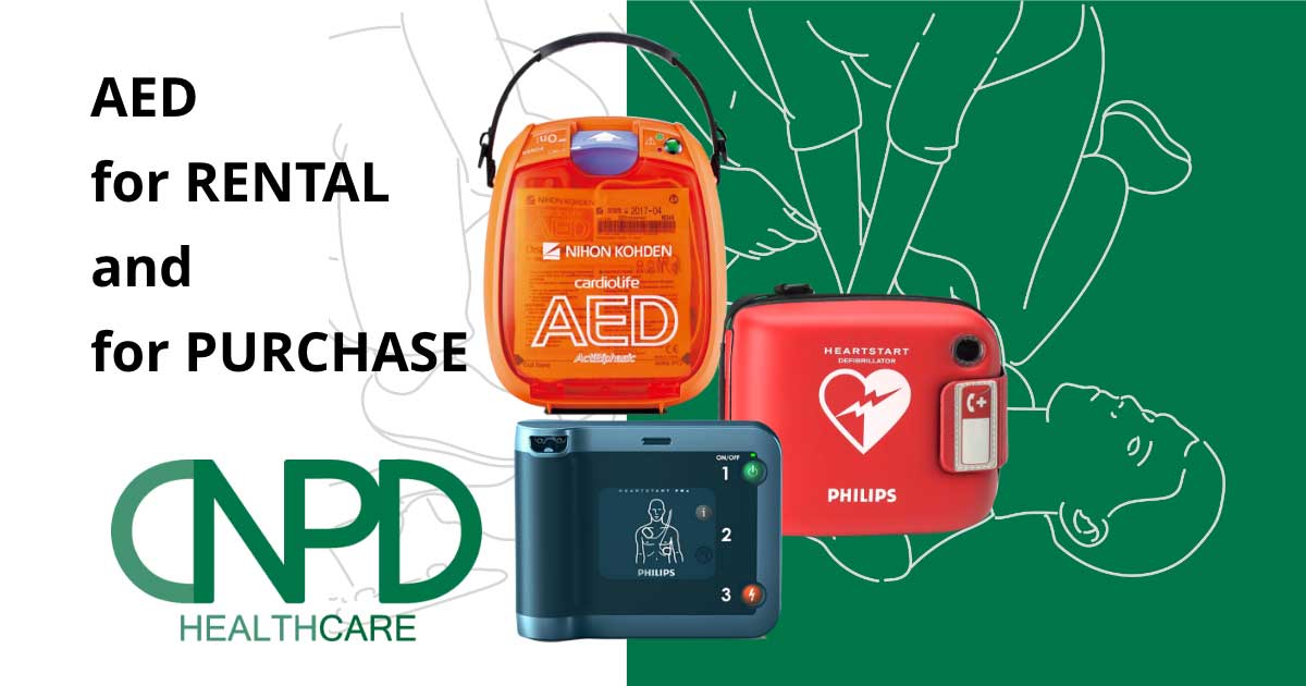 NPD HEALTHCARE SERVICE | บริการให้เช่า/จำหน่ายเครื่อง AED